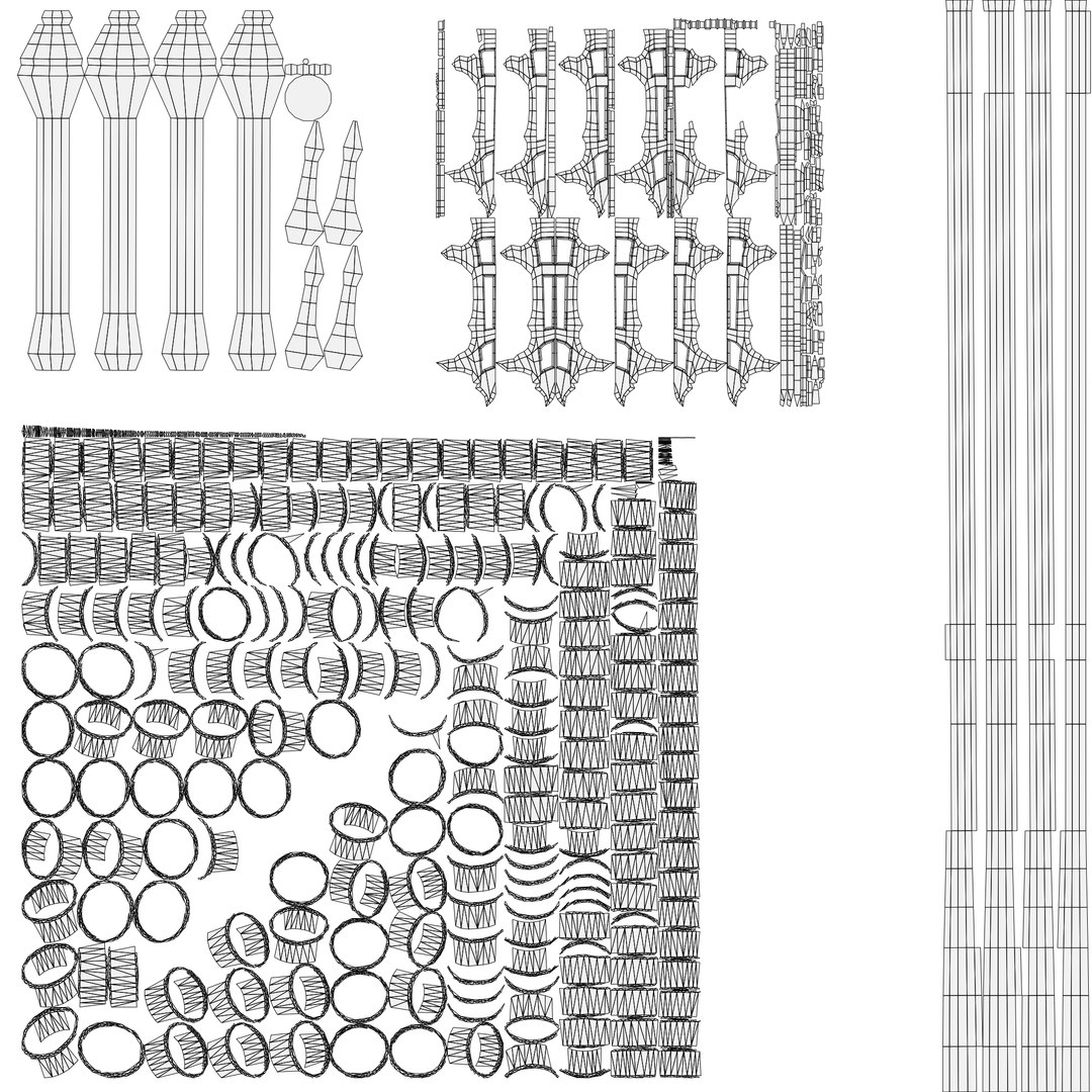 3D Medieval Dual Mace - TurboSquid 2253740