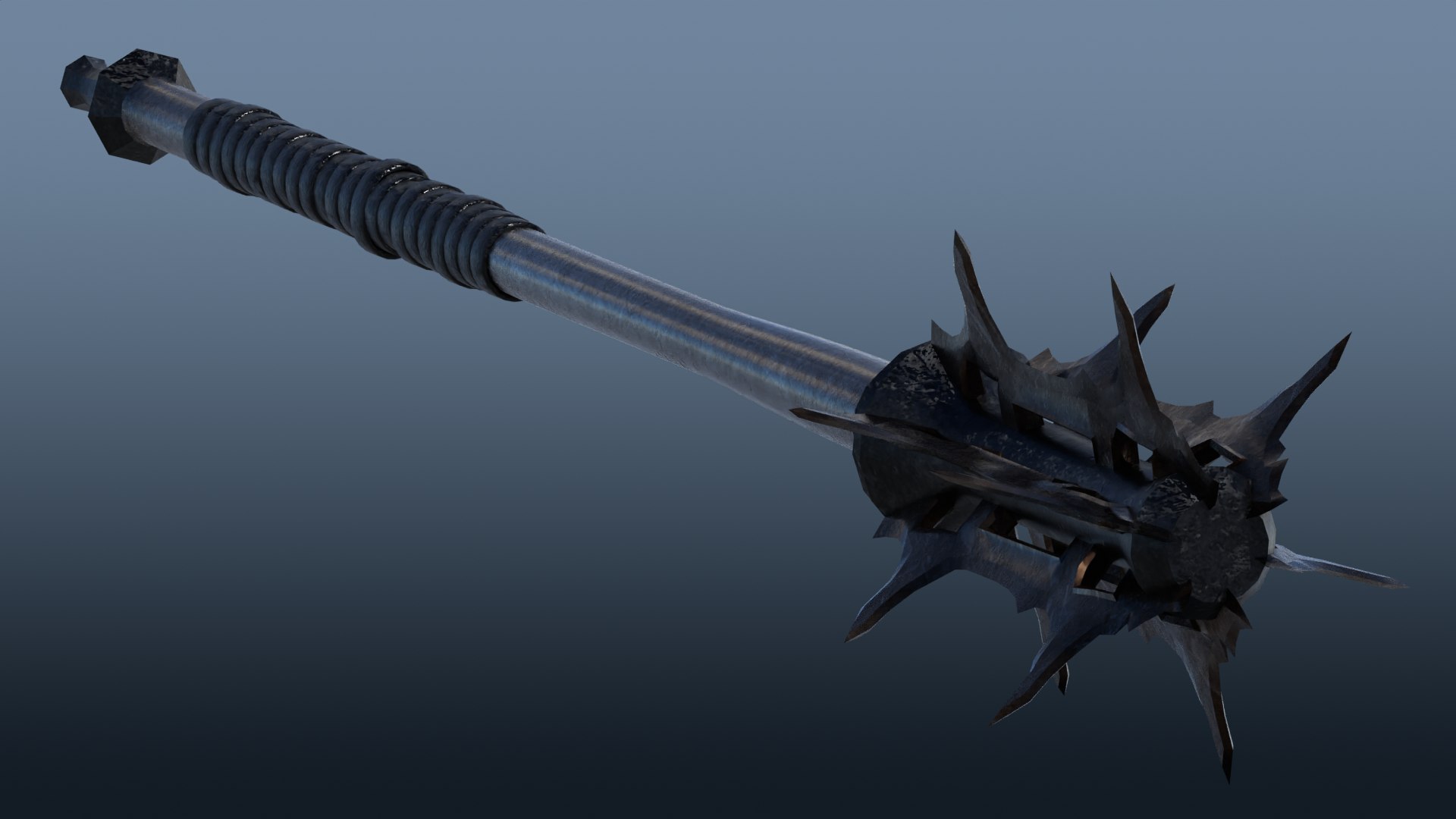3D Medieval Dual Mace - TurboSquid 2253740