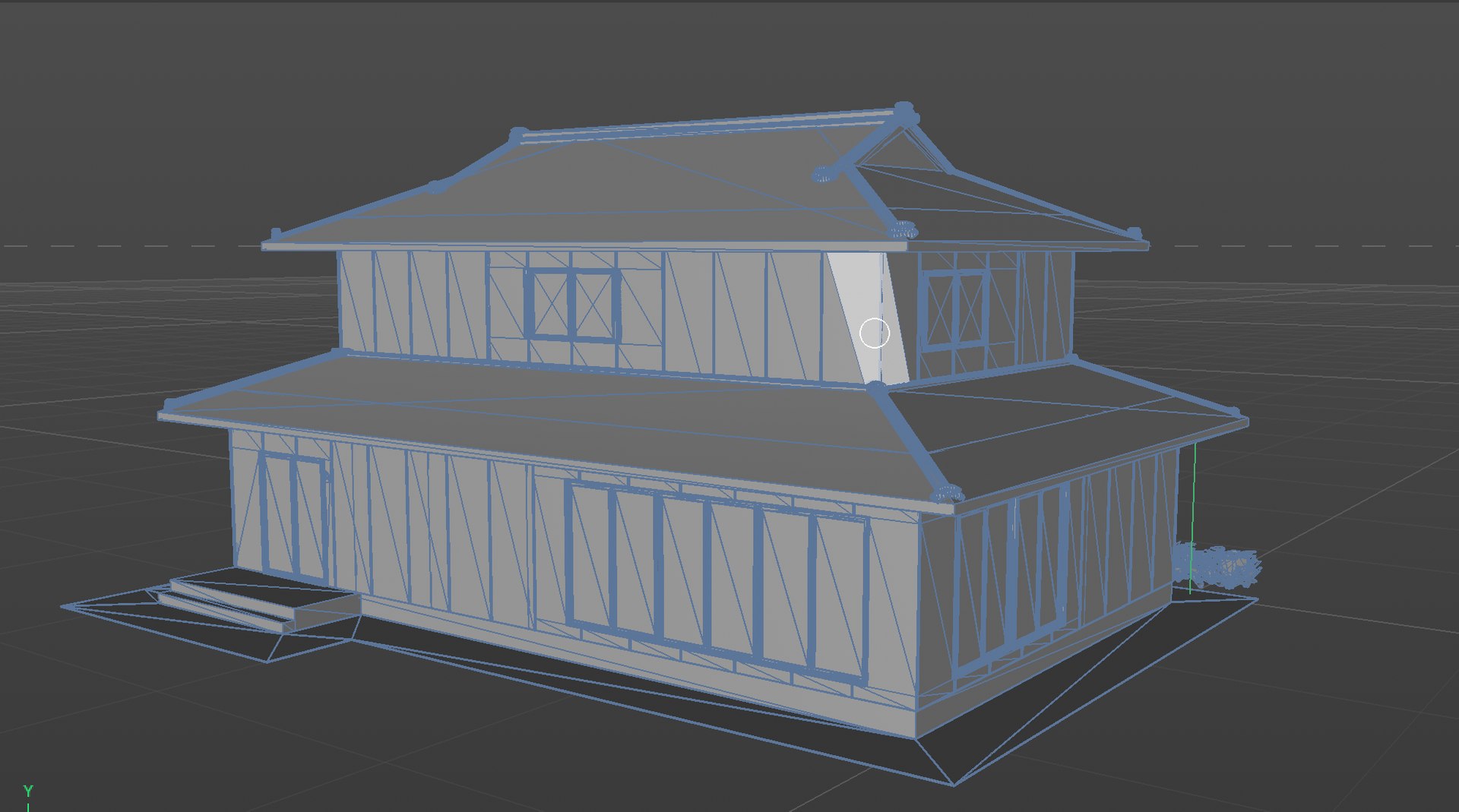 3D Model Traditional Japanese House - TurboSquid 2339547