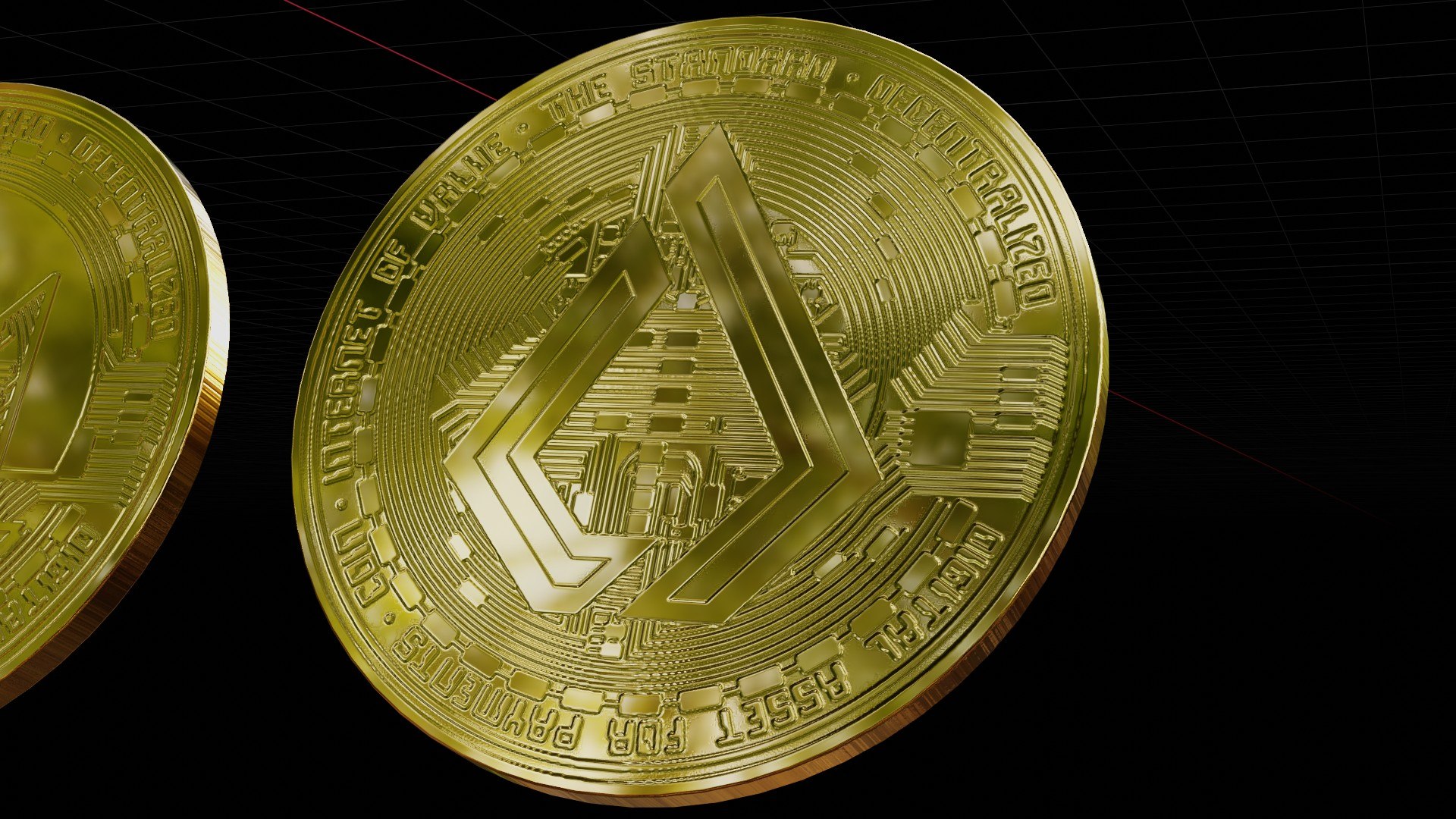 3D Crypto Coins Pack 1 Model - TurboSquid 1813185