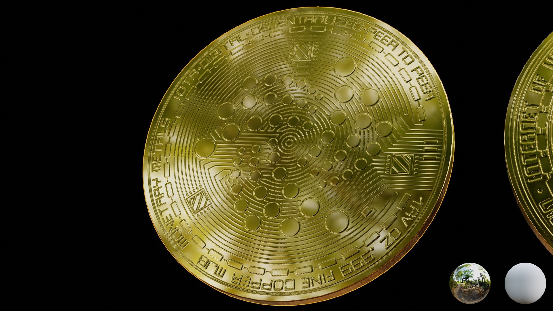 3D Crypto Coins Pack 1 Model - TurboSquid 1813185