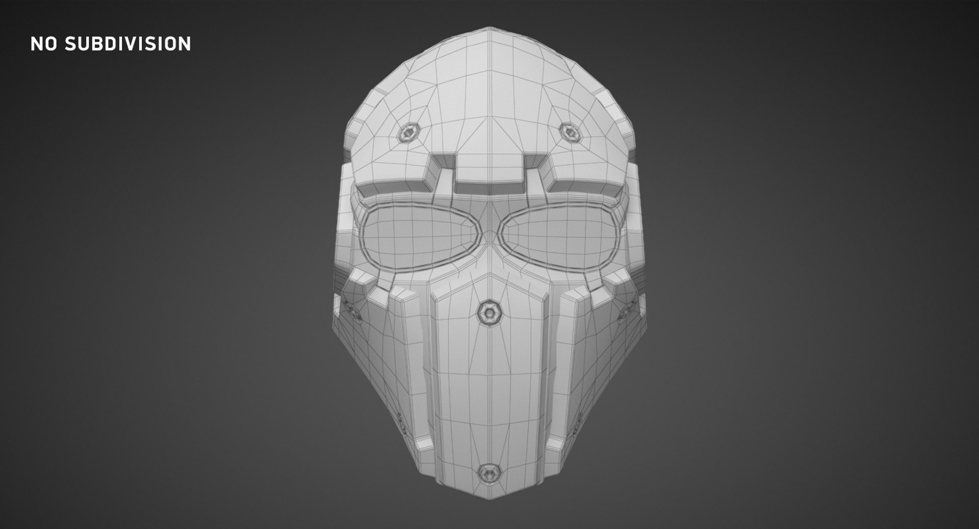 Kevlar Tactical Mask Black 3D - TurboSquid 1334446