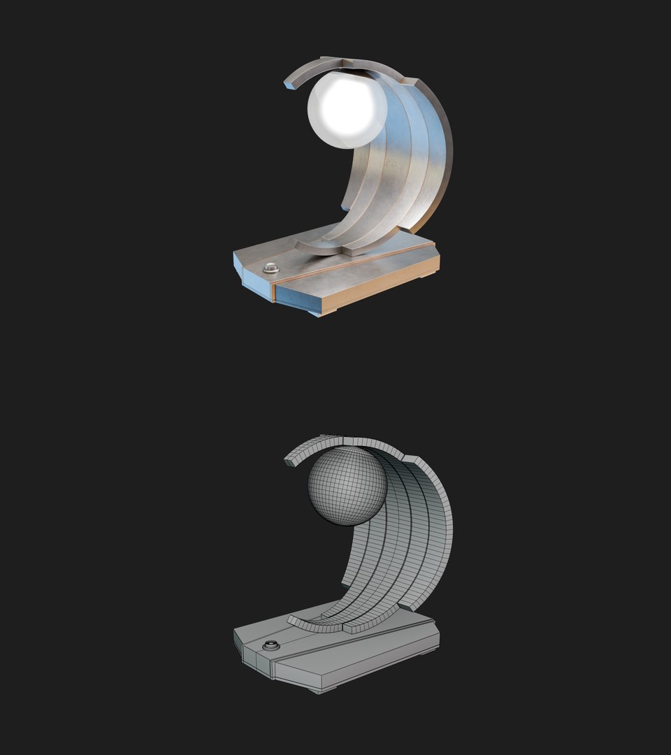 Art Deco Lamps - 3D Asset Pack 3D Model - TurboSquid 2217881