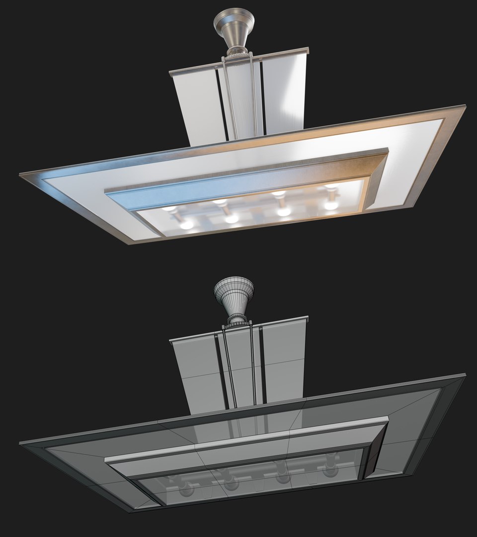 Art Deco Lamps - 3D Asset Pack 3D Model - TurboSquid 2217881