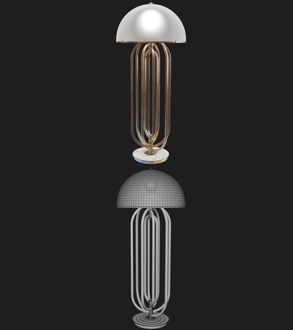 Art Deco Lamps - 3D Asset Pack 3D Model - TurboSquid 2217881