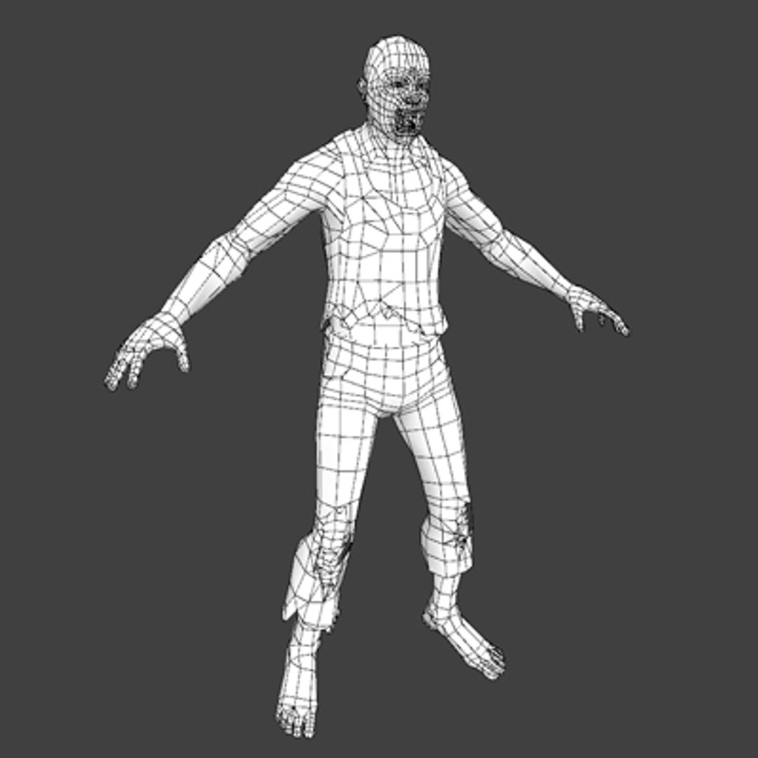 Zombie Maps Normal 3d Model