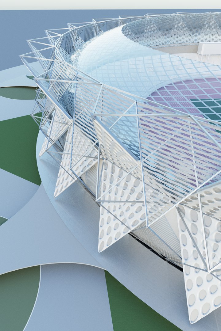 Stadium Arena 3D - TurboSquid 1428533