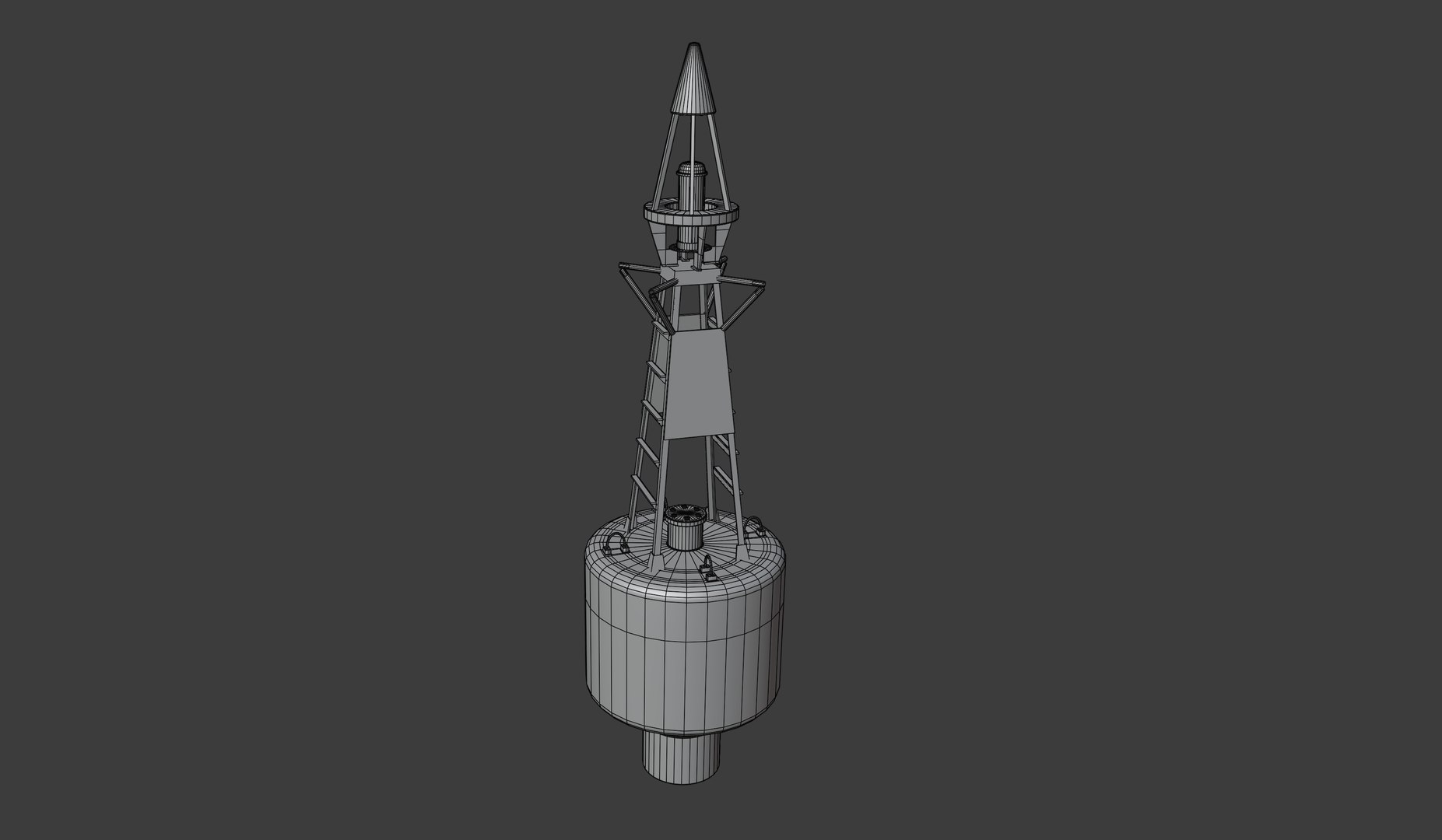 AAA Marine Navigational Bouy Low-poly Model - TurboSquid 1990591
