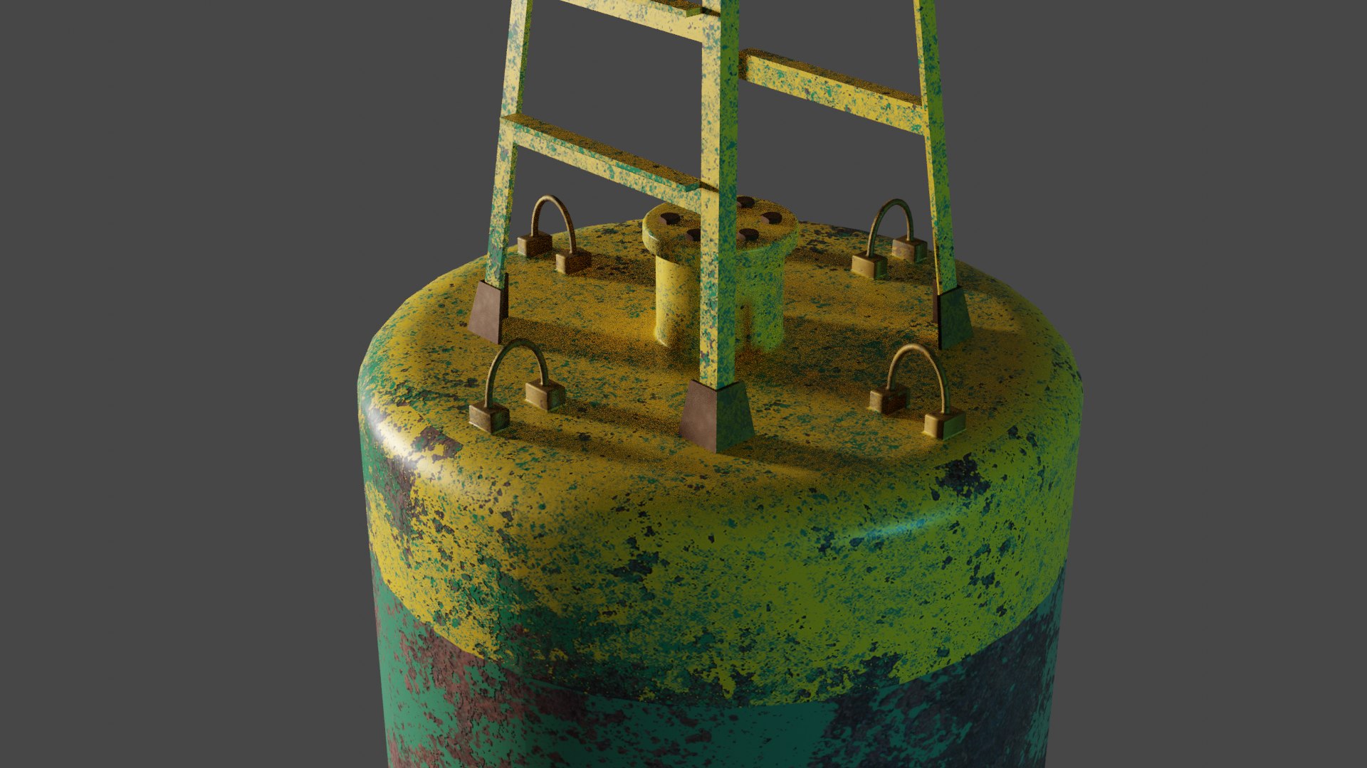 AAA Marine Navigational Bouy Low-poly Model - TurboSquid 1990591