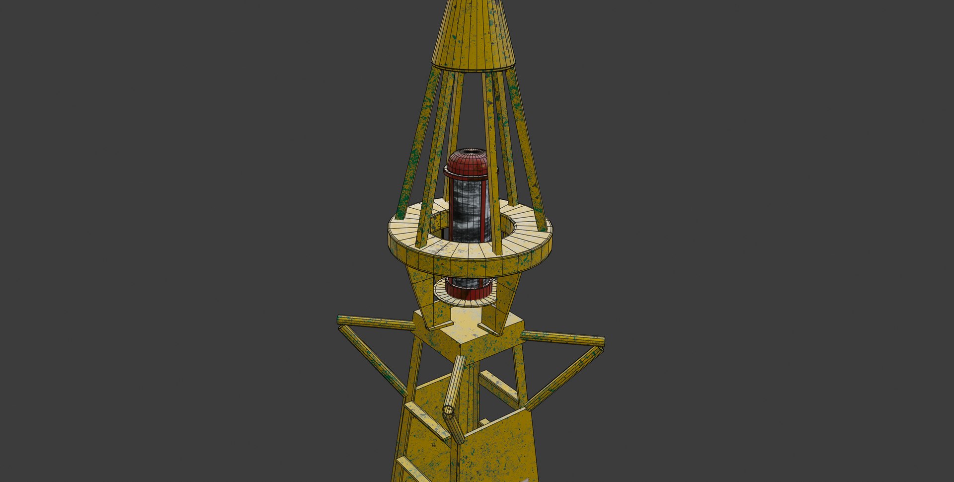AAA Marine Navigational Bouy Low-poly Model - TurboSquid 1990591