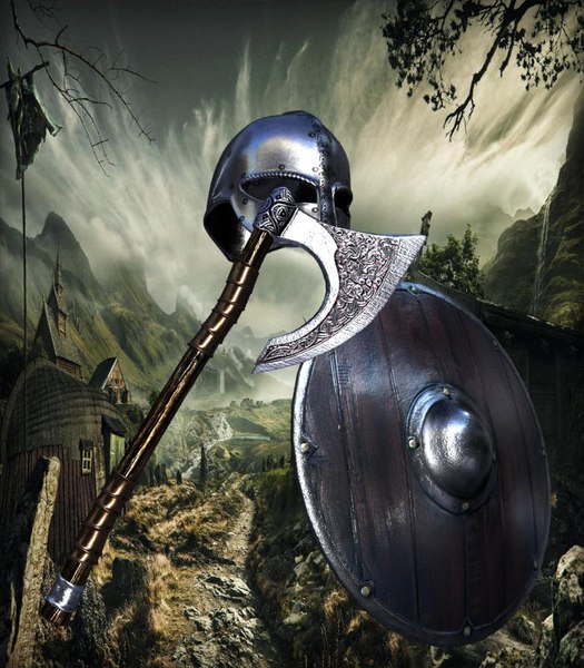 3D helmet axe - TurboSquid 1216241