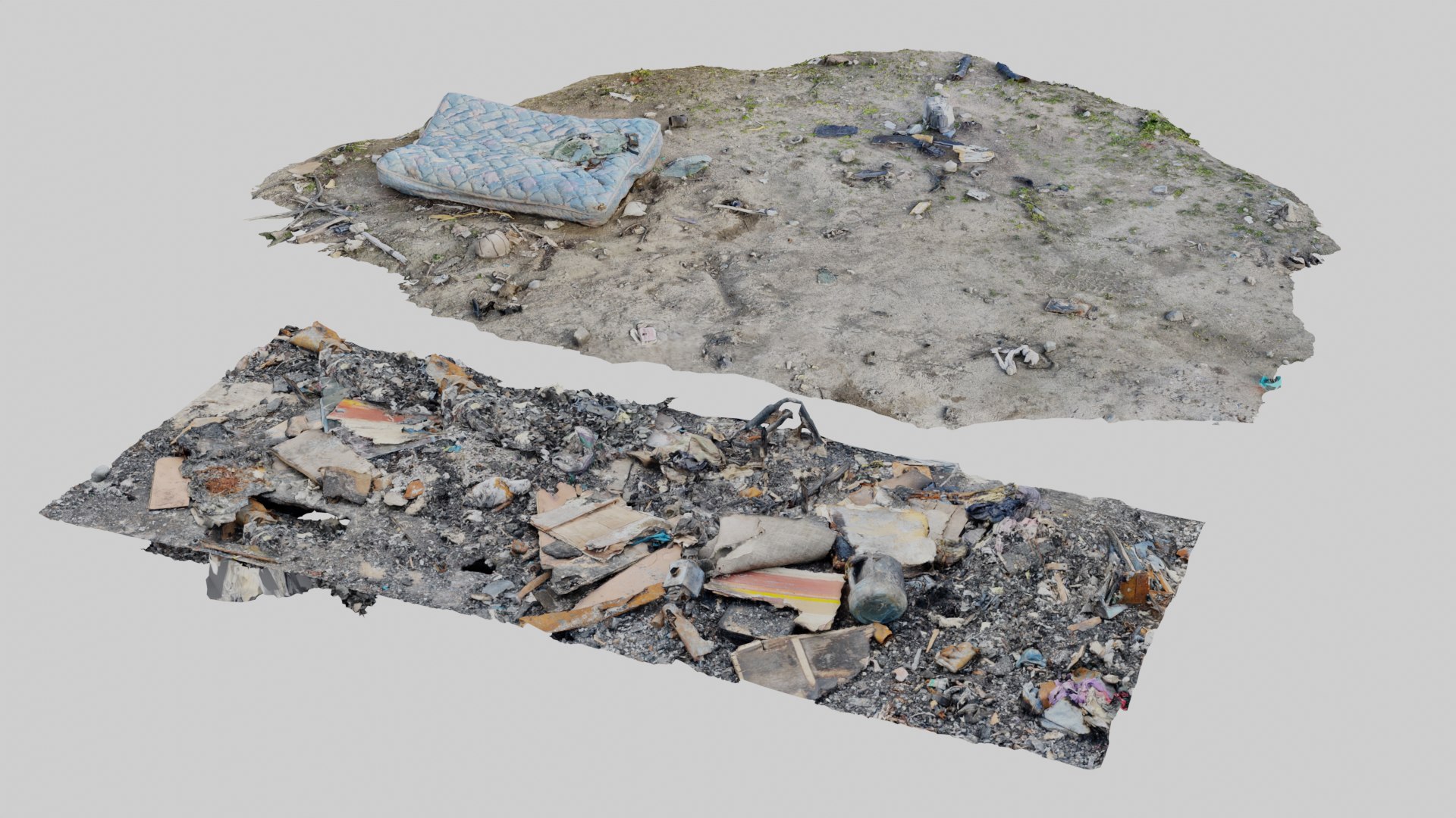 3D Destroyed Car - TurboSquid 2041258