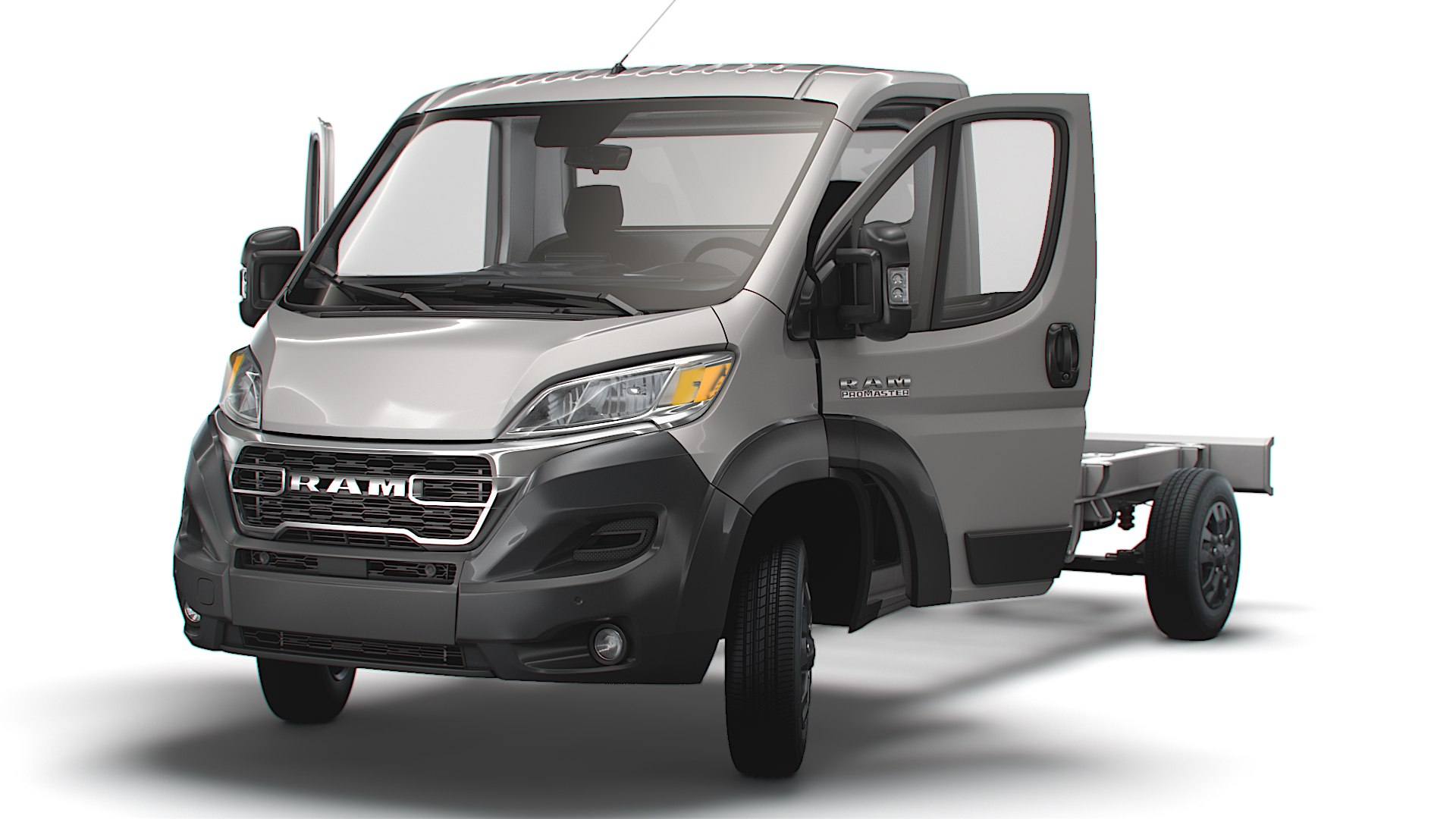 RAM Promaster Chassis HQInterior SCab 3800WB 2023 3D Model - TurboSquid ...