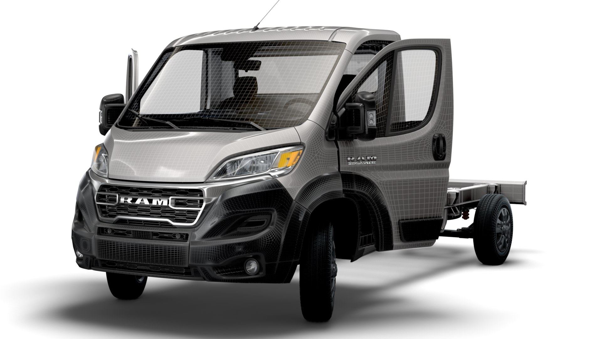 RAM Promaster Chassis HQInterior SCab 3800WB 2023 3D Model - TurboSquid ...