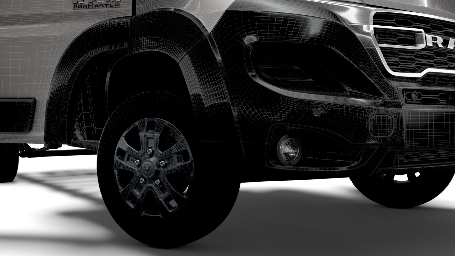 RAM Promaster Chassis HQInterior SCab 3800WB 2023 3D Model - TurboSquid ...