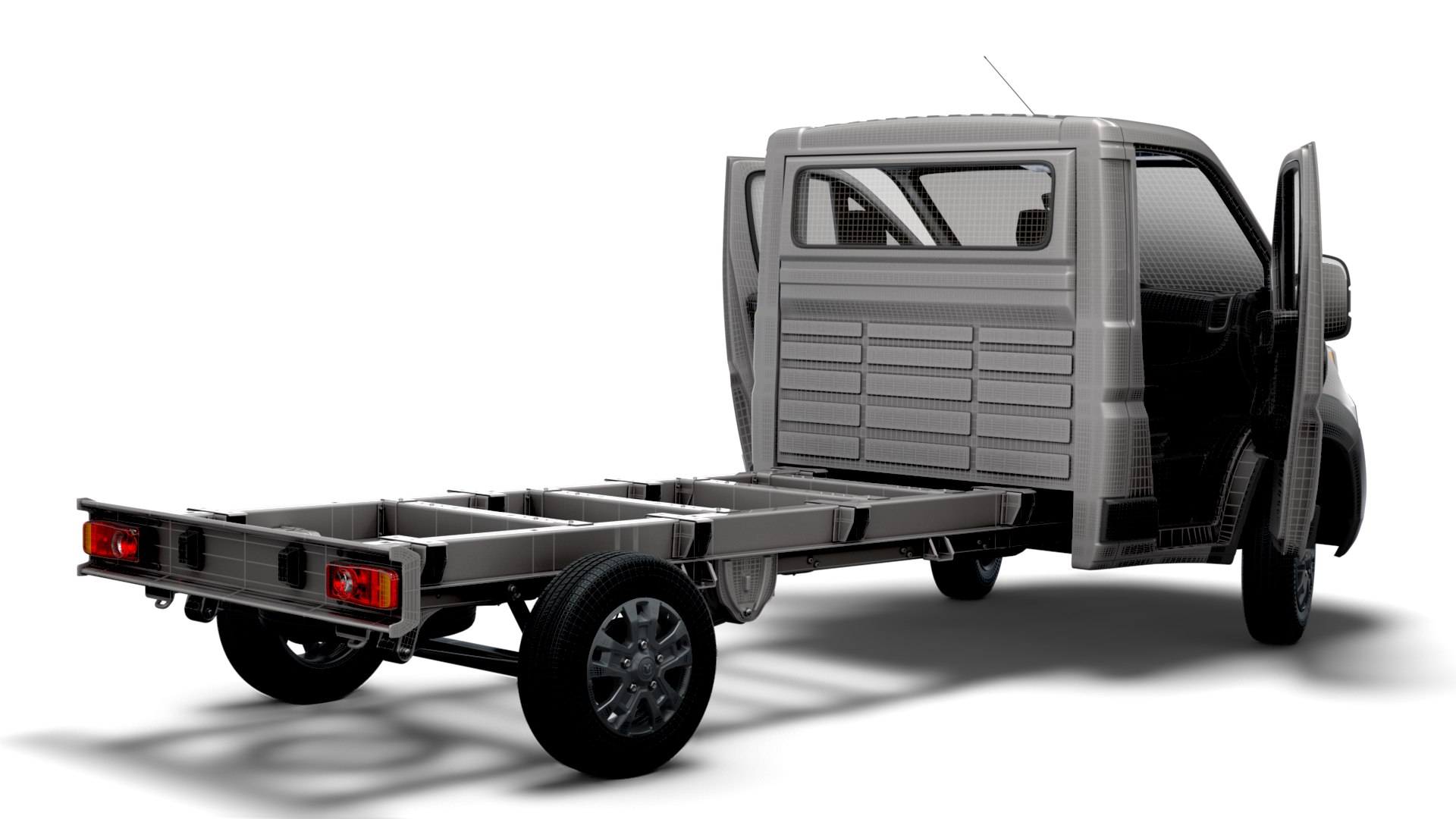 RAM Promaster Chassis HQInterior SCab 3800WB 2023 3D Model - TurboSquid ...