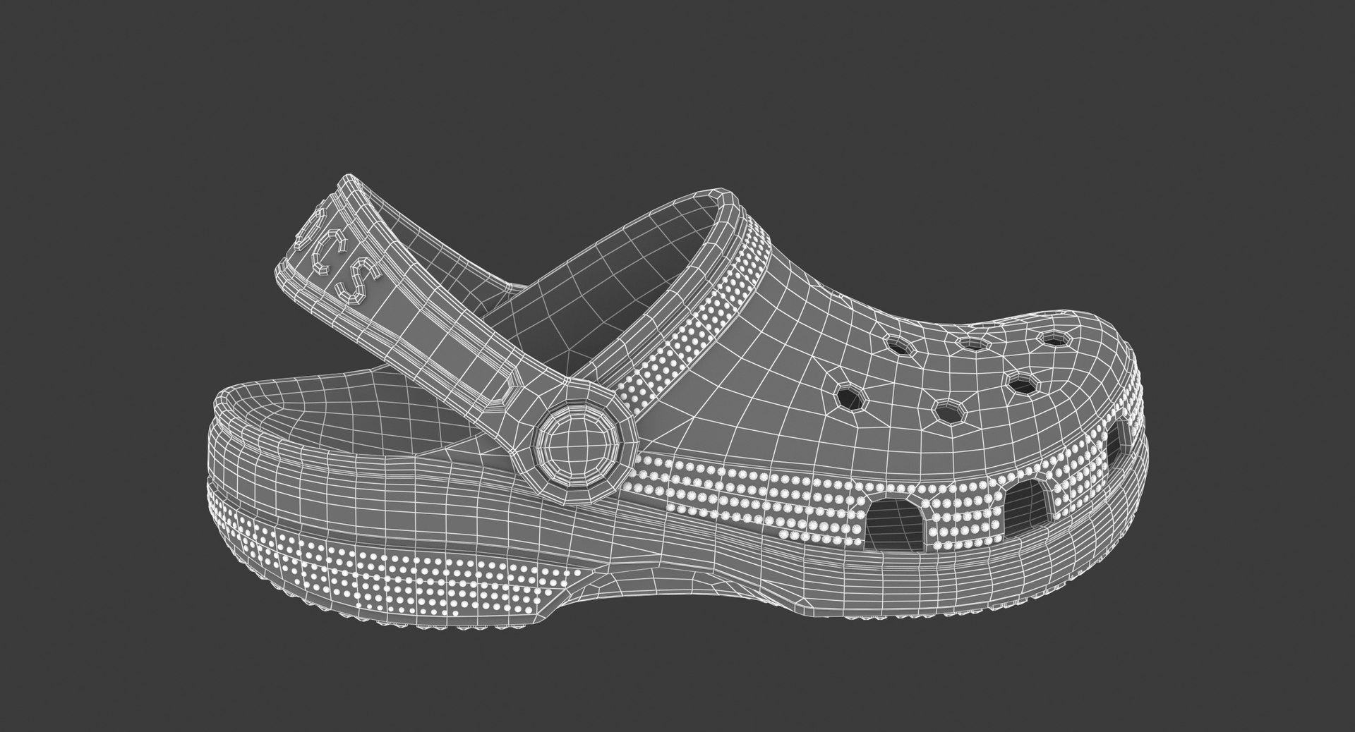 3D Clog Classic Crocs Model - TurboSquid 1695232