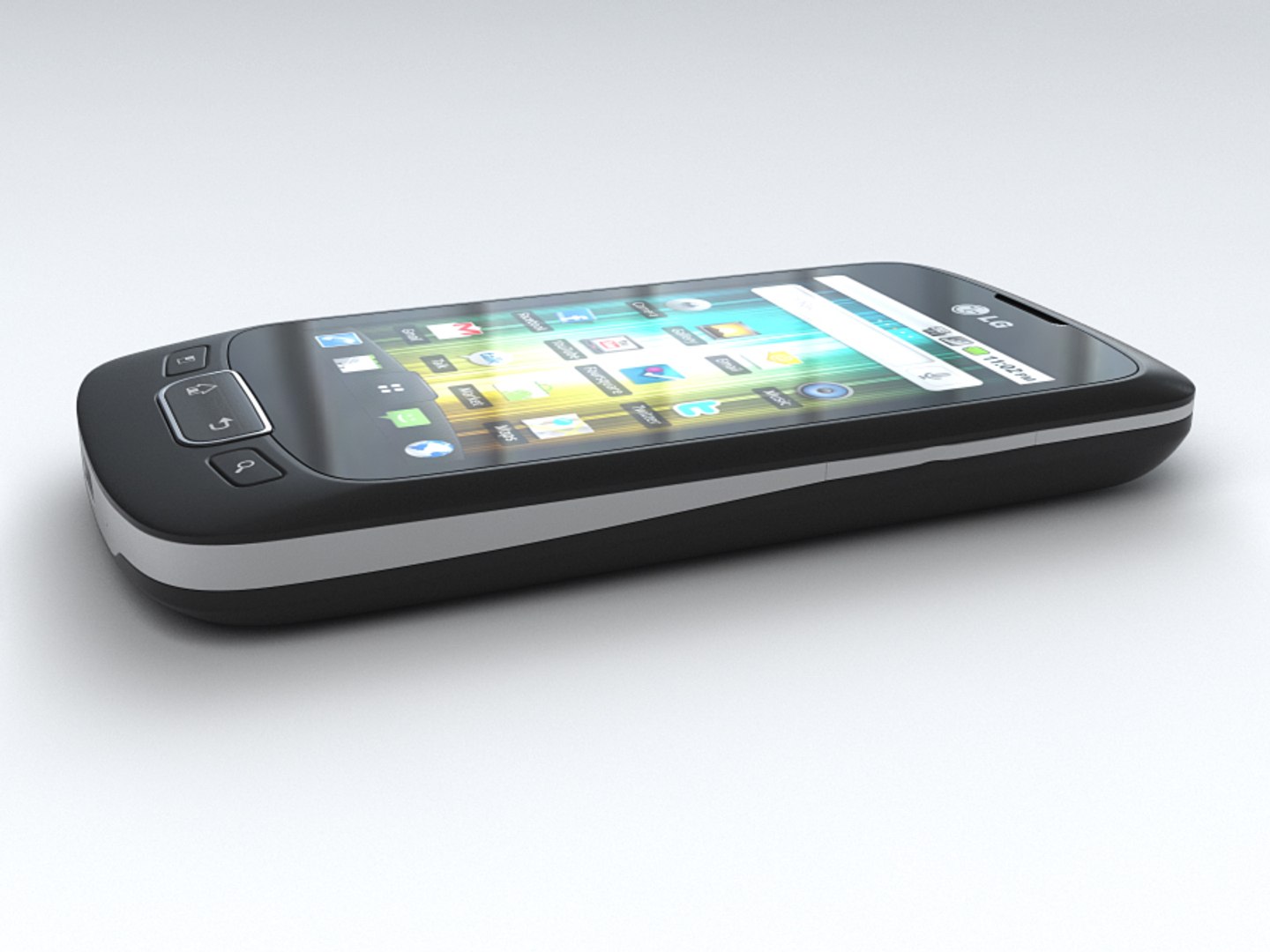 3d Model Lg Optimus P500
