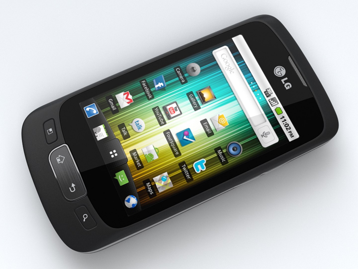 3d Model Lg Optimus P500