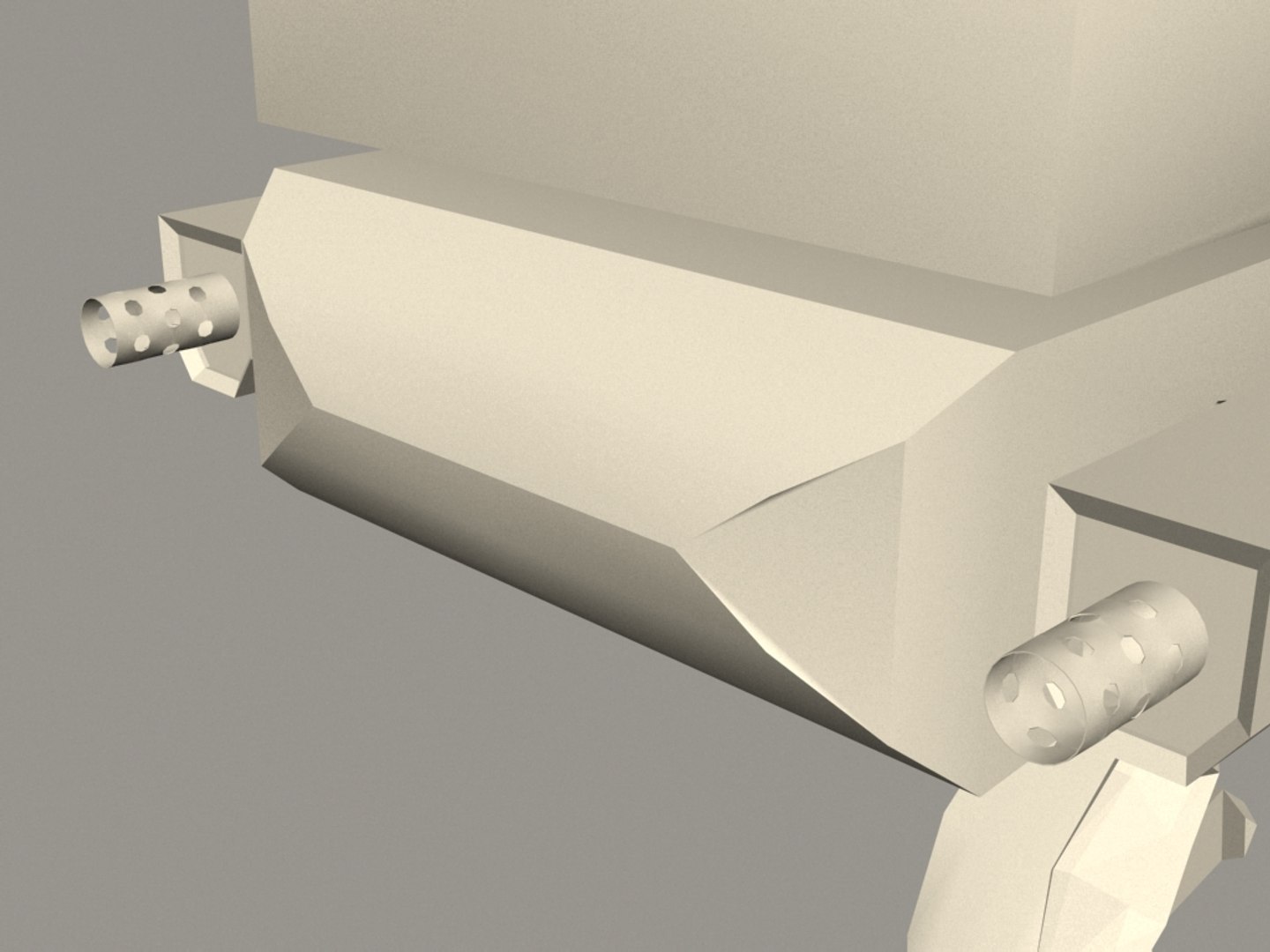 Mech Mechwarrior Missile Fbx