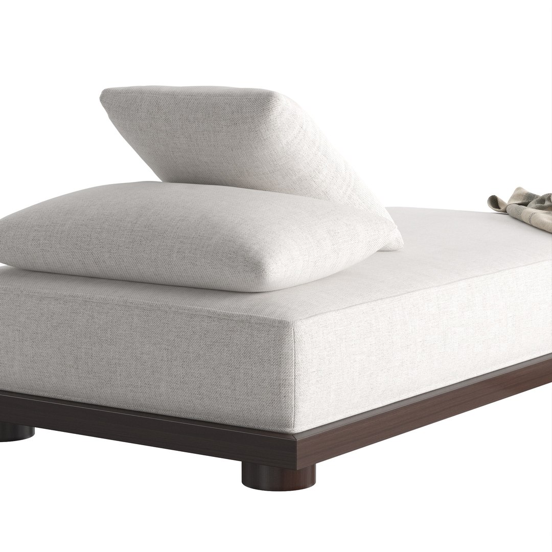 Aleise Day Lounger 3D Model - TurboSquid 2233753