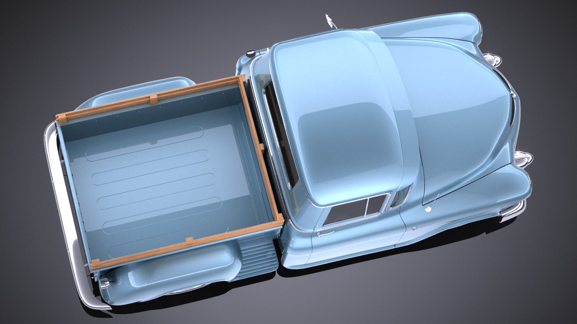 generic classic pickup 3d 3ds