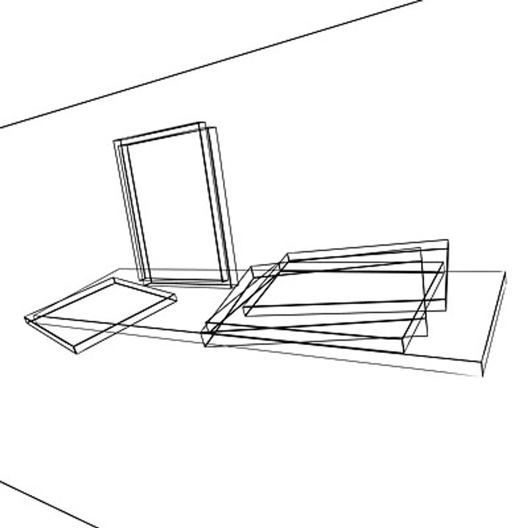 3d Cookery Book Model