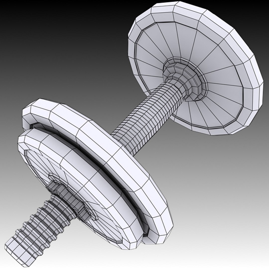 Dumbbell bell dumb 3D model - TurboSquid 1301945