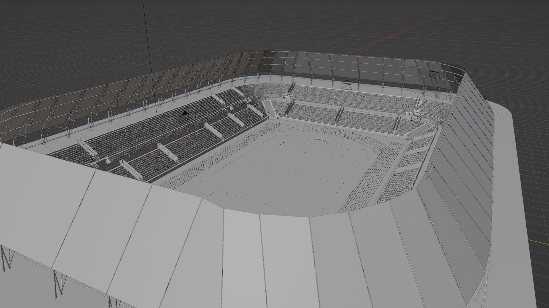3D Olympic Stadium Model - TurboSquid 1936912