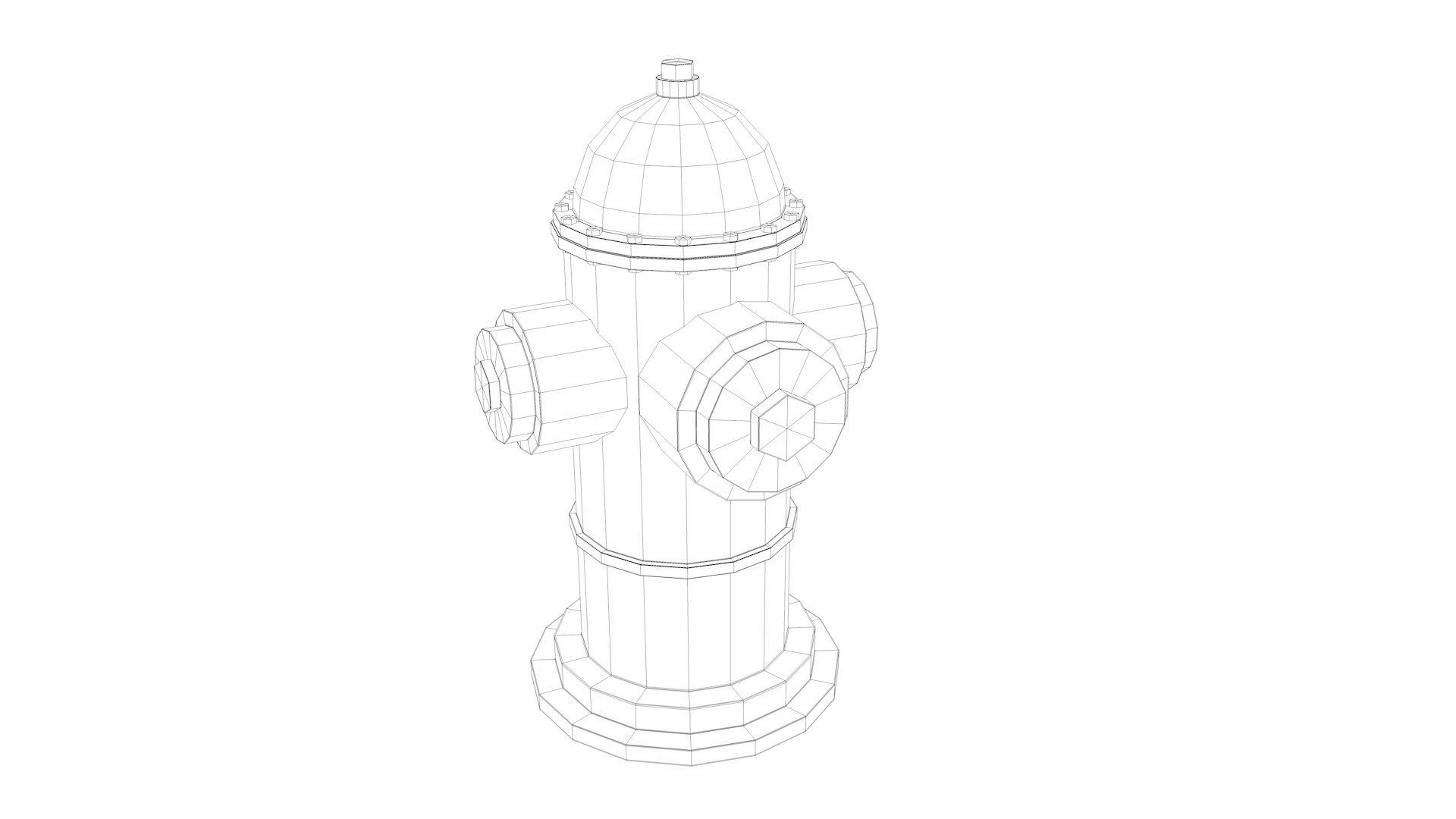 3D Fire Hydrant - TurboSquid 2034266