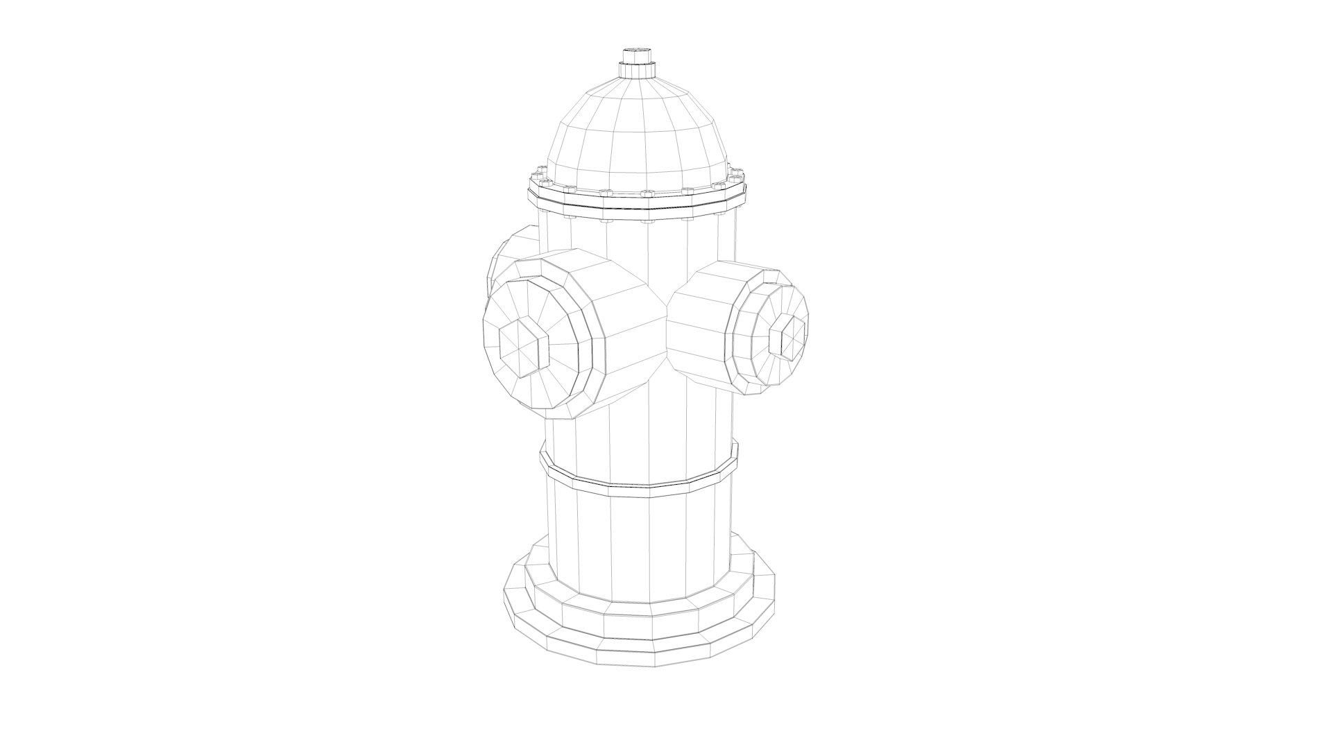 3D Fire Hydrant - TurboSquid 2034266