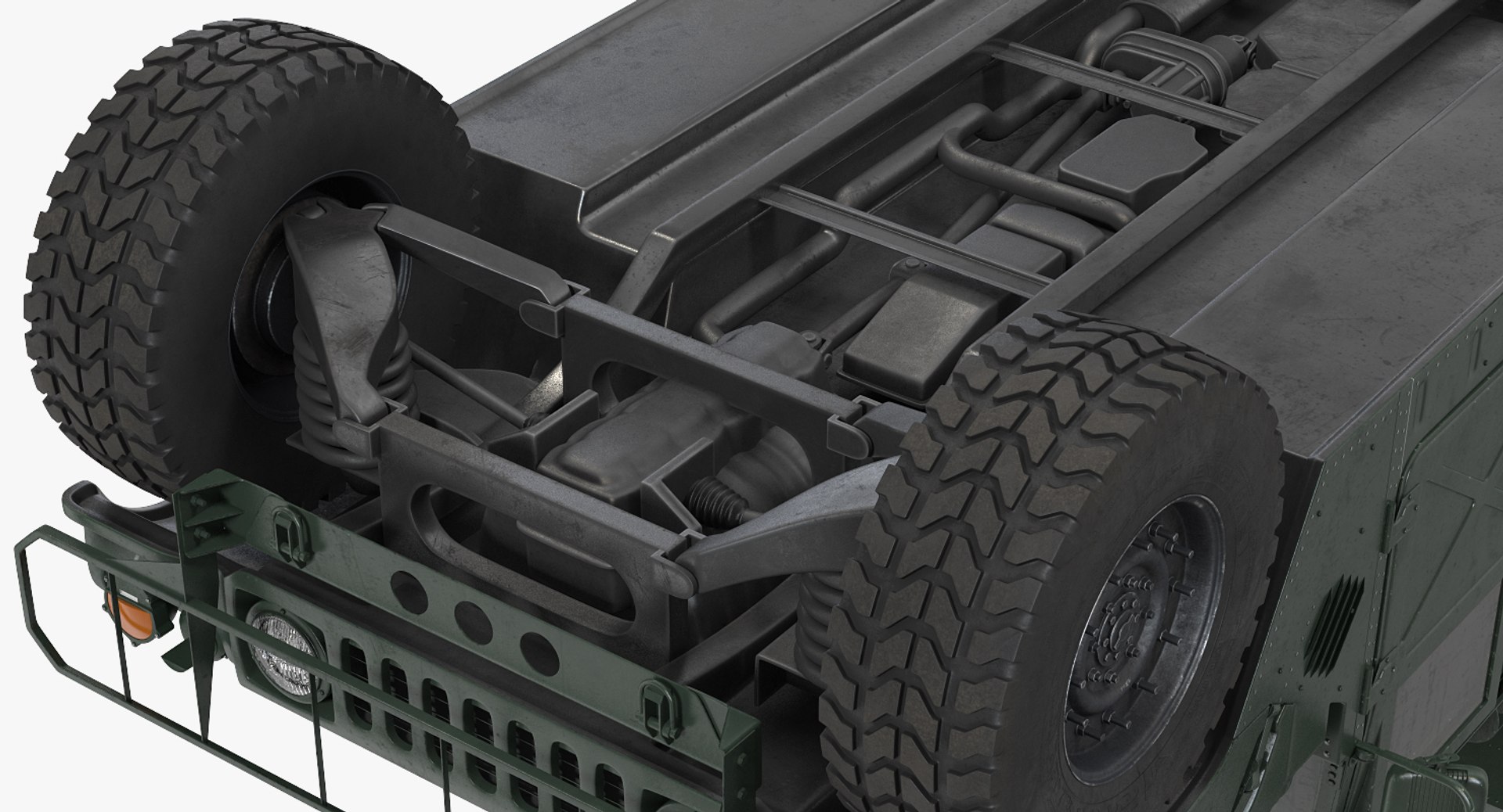 3d model hmmwv m998 equipped avenger