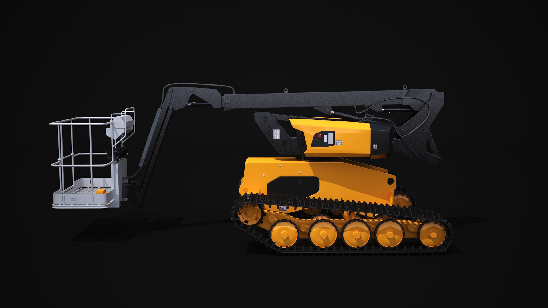 3D Tracked Aerial Work Platform - TurboSquid 1515144