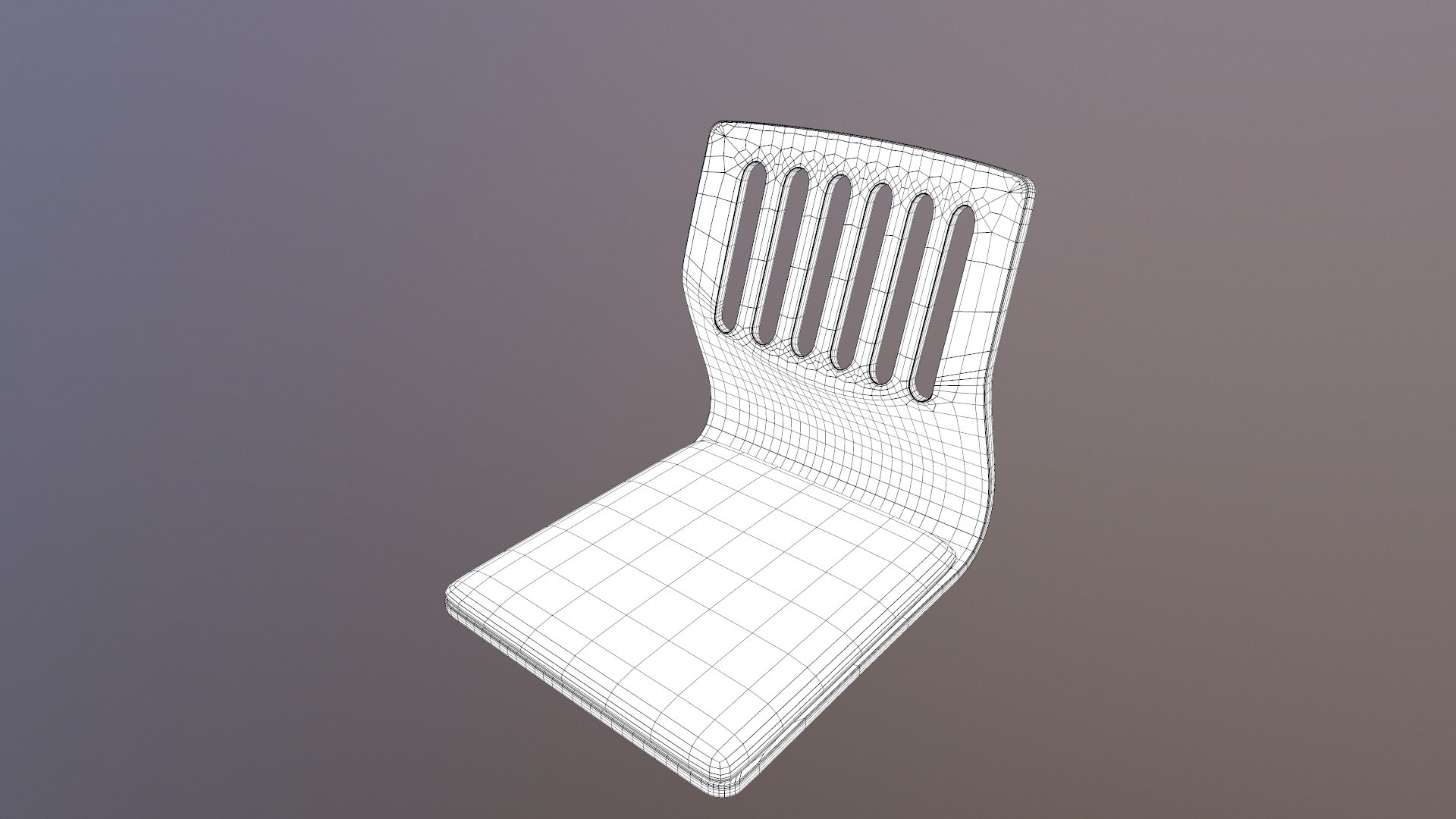 3D Japanese Seat Chair - TurboSquid 2081670