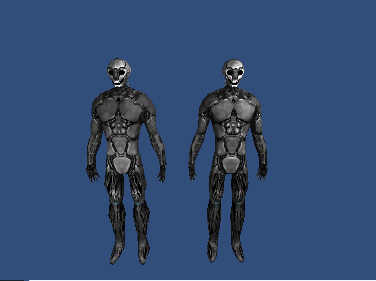 Evil Cyborg 3d Model