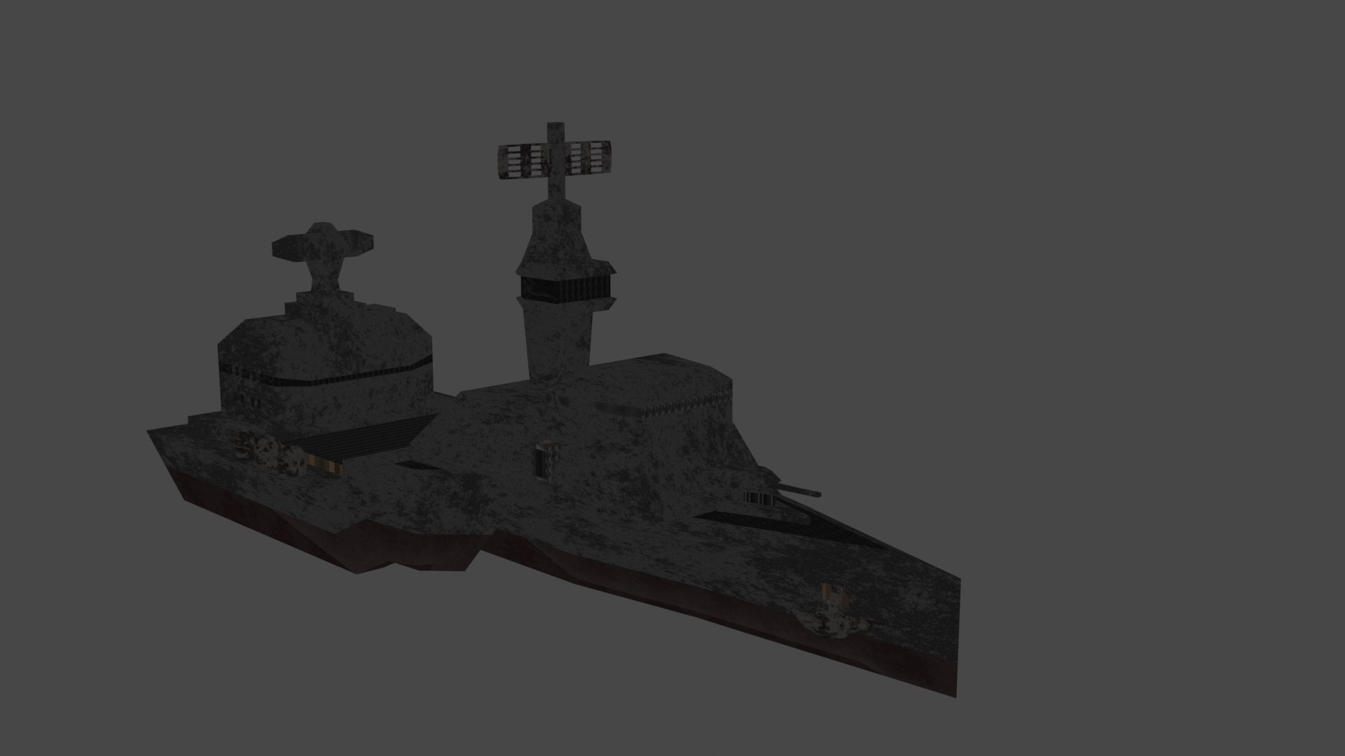 3D Modern Warship Model - TurboSquid 2166285