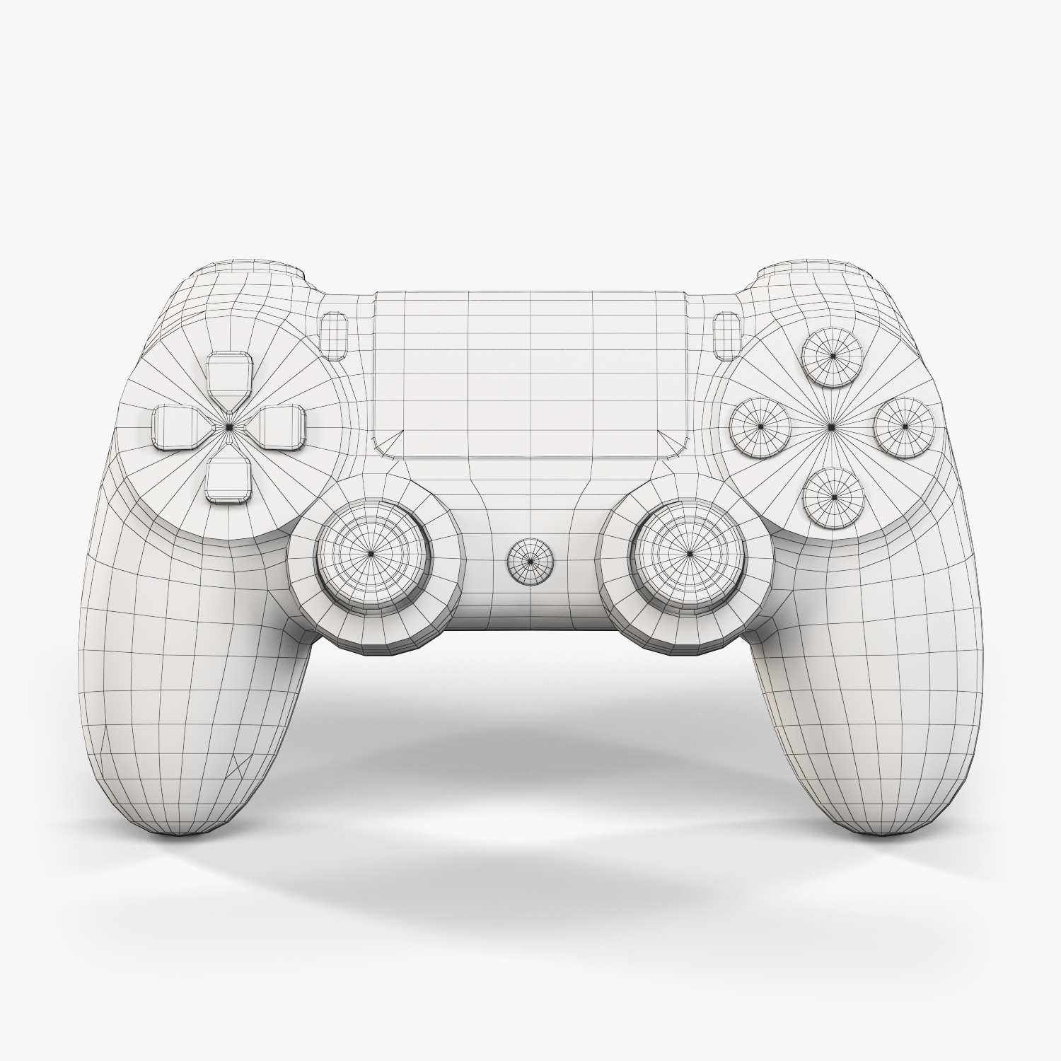 modelo 3d Sony PlayStation 4 Controller Grey 20th Anniversary Edition ...