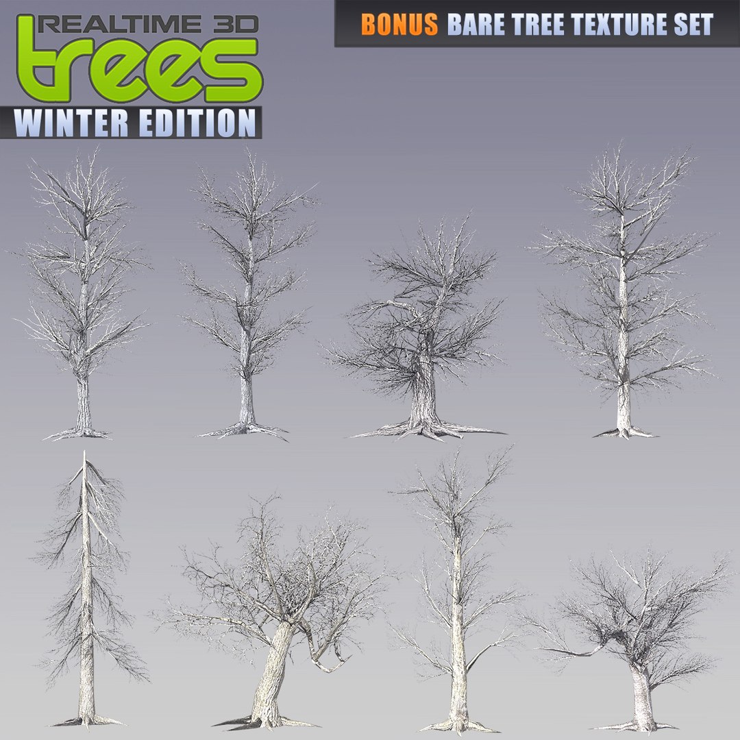 Realtime Trees V1 - 3d 3ds