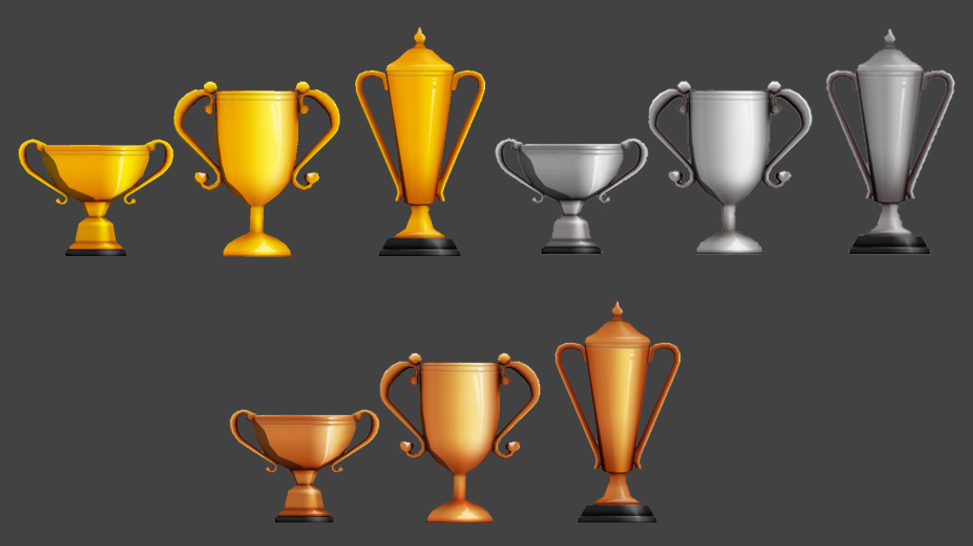 trophy pack 3d x