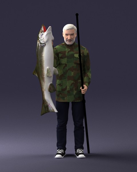 3D Fisherman Models | TurboSquid