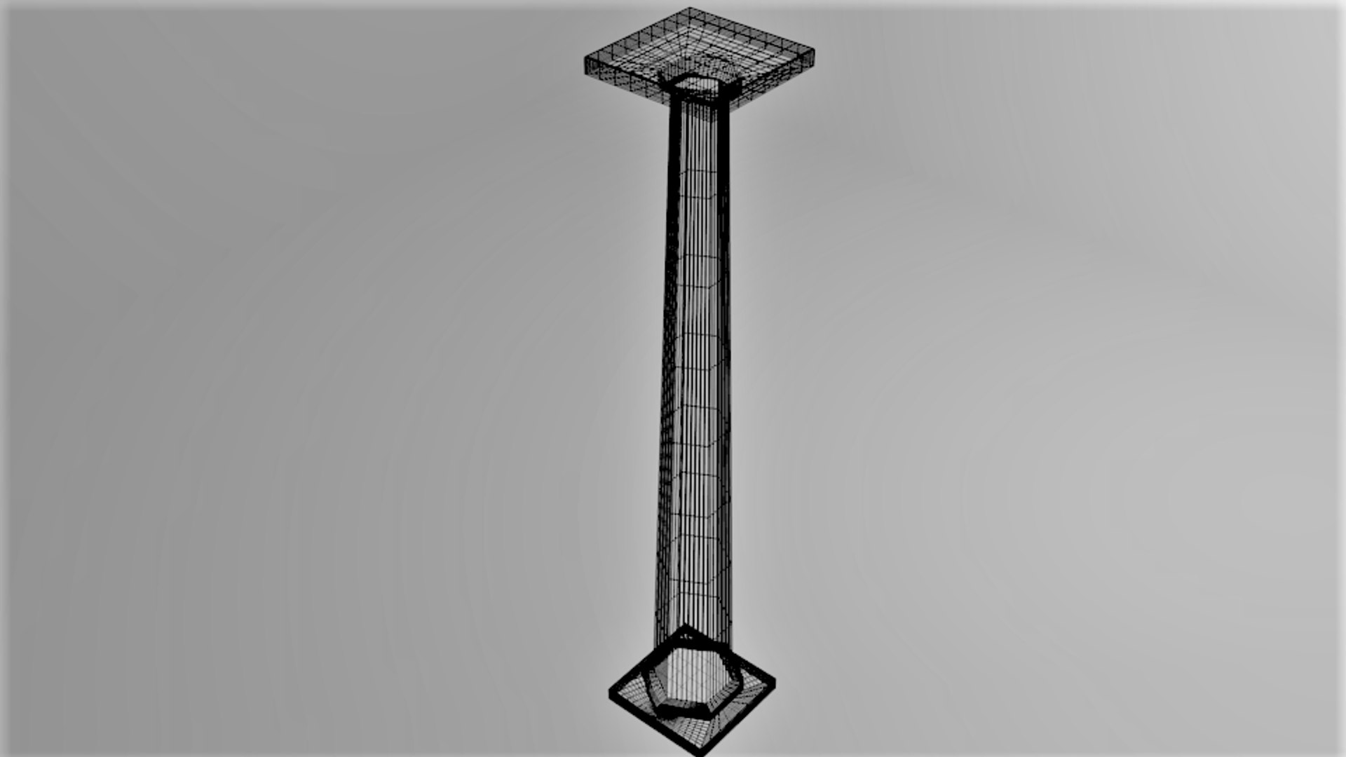 Pillar Octagon 3 3D Model - TurboSquid 1572673