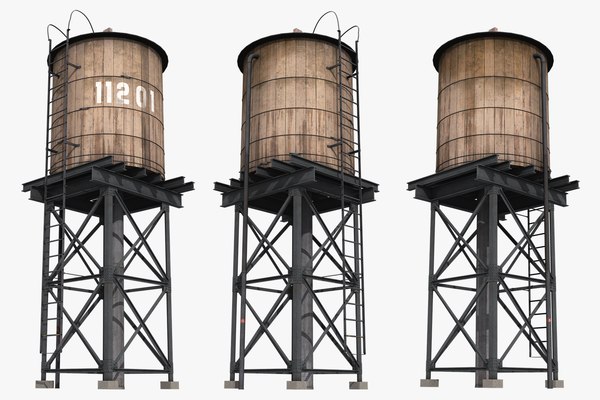 Water Tank 3D Models for Download | TurboSquid