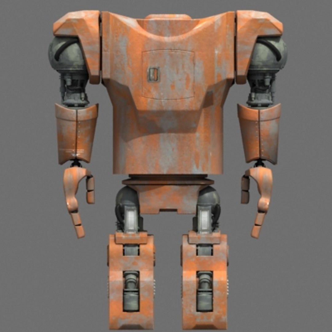 3d Mech Robot Model
