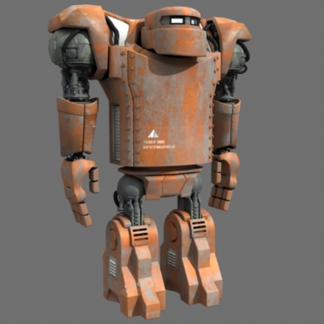 3d Mech Robot Model