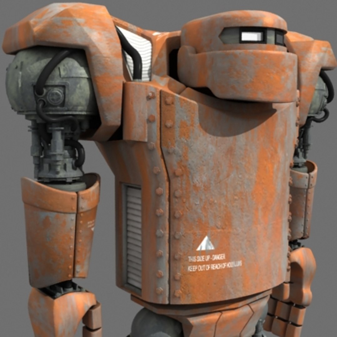 3d Mech Robot Model