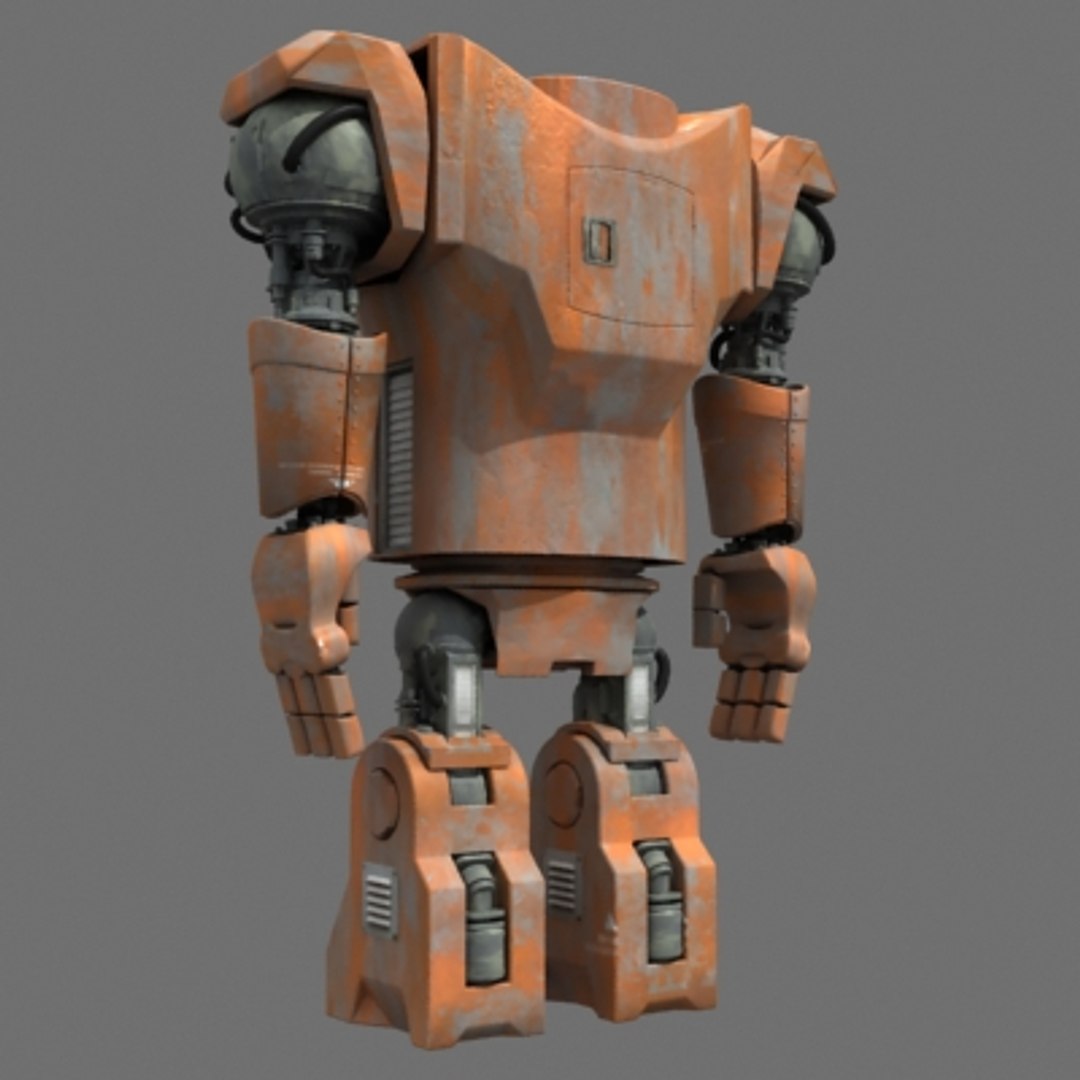 3d Mech Robot Model