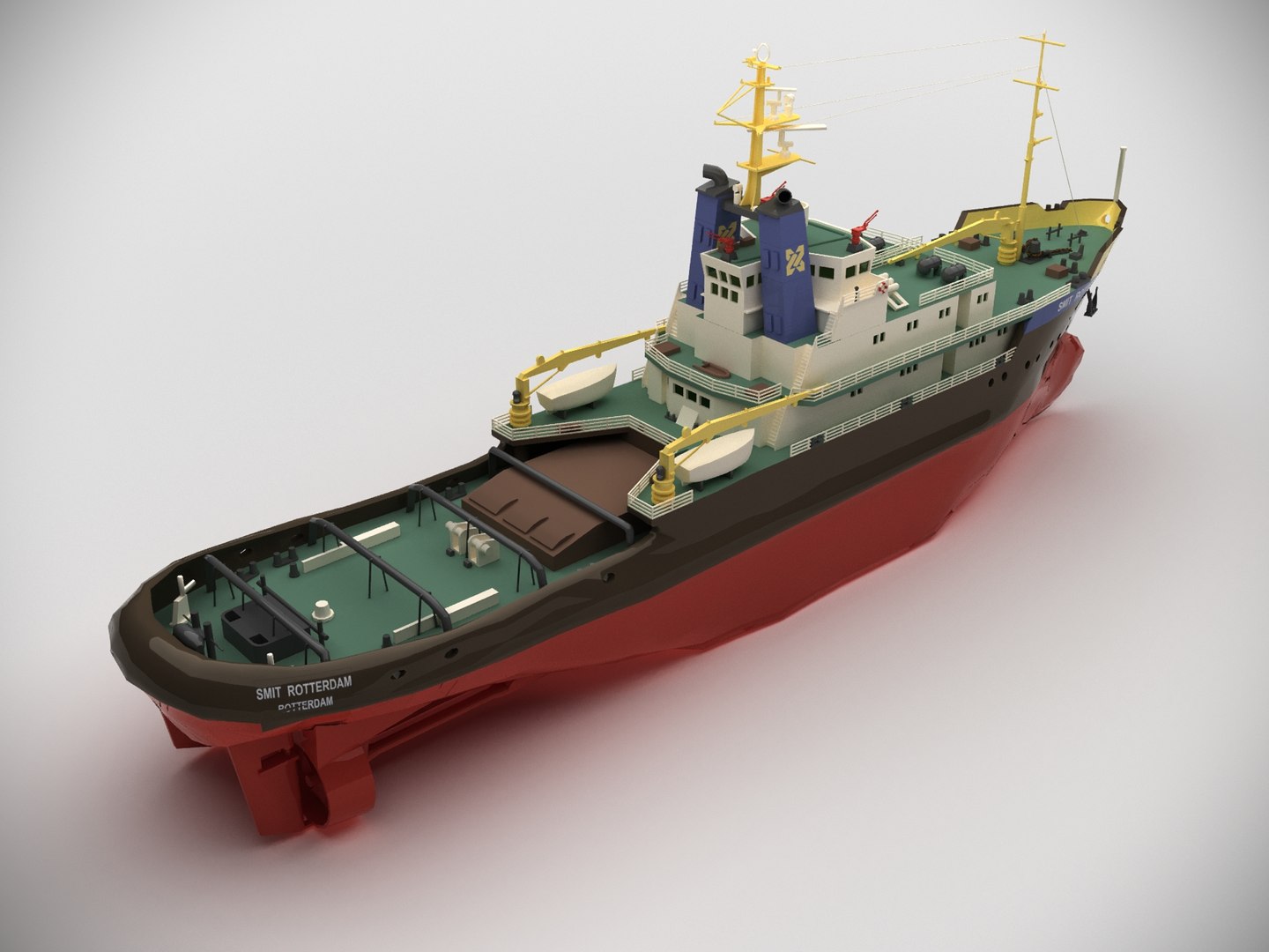 3D Steamship Ship Model - TurboSquid 1514225