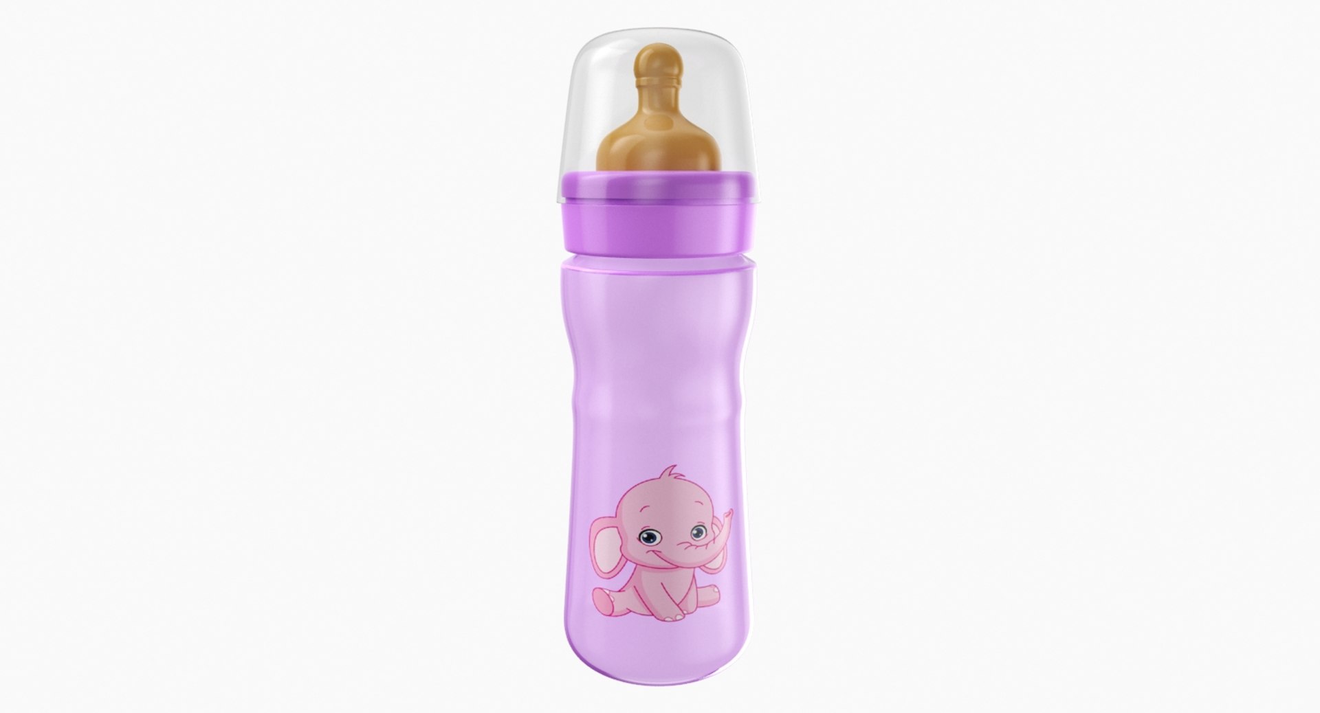 3D Baby Bottle Blue - TurboSquid 1303535