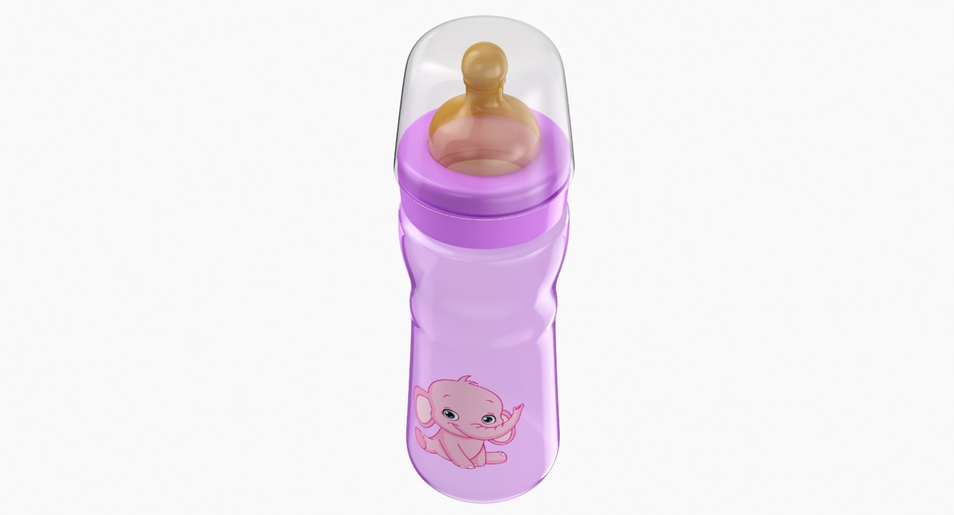 3D Baby Bottle Blue - TurboSquid 1303535