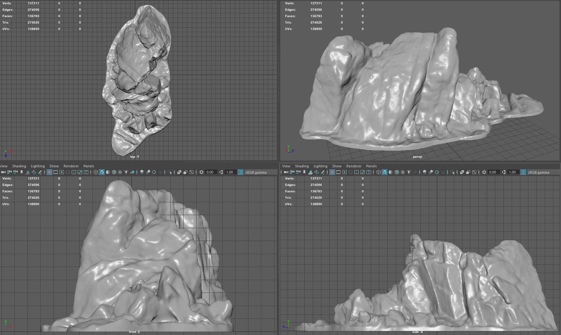 3D Model Rock 34 - TurboSquid 1650302